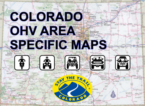 COLORADO OHV AREA SPECIFIC MAPS | Stay The Trail